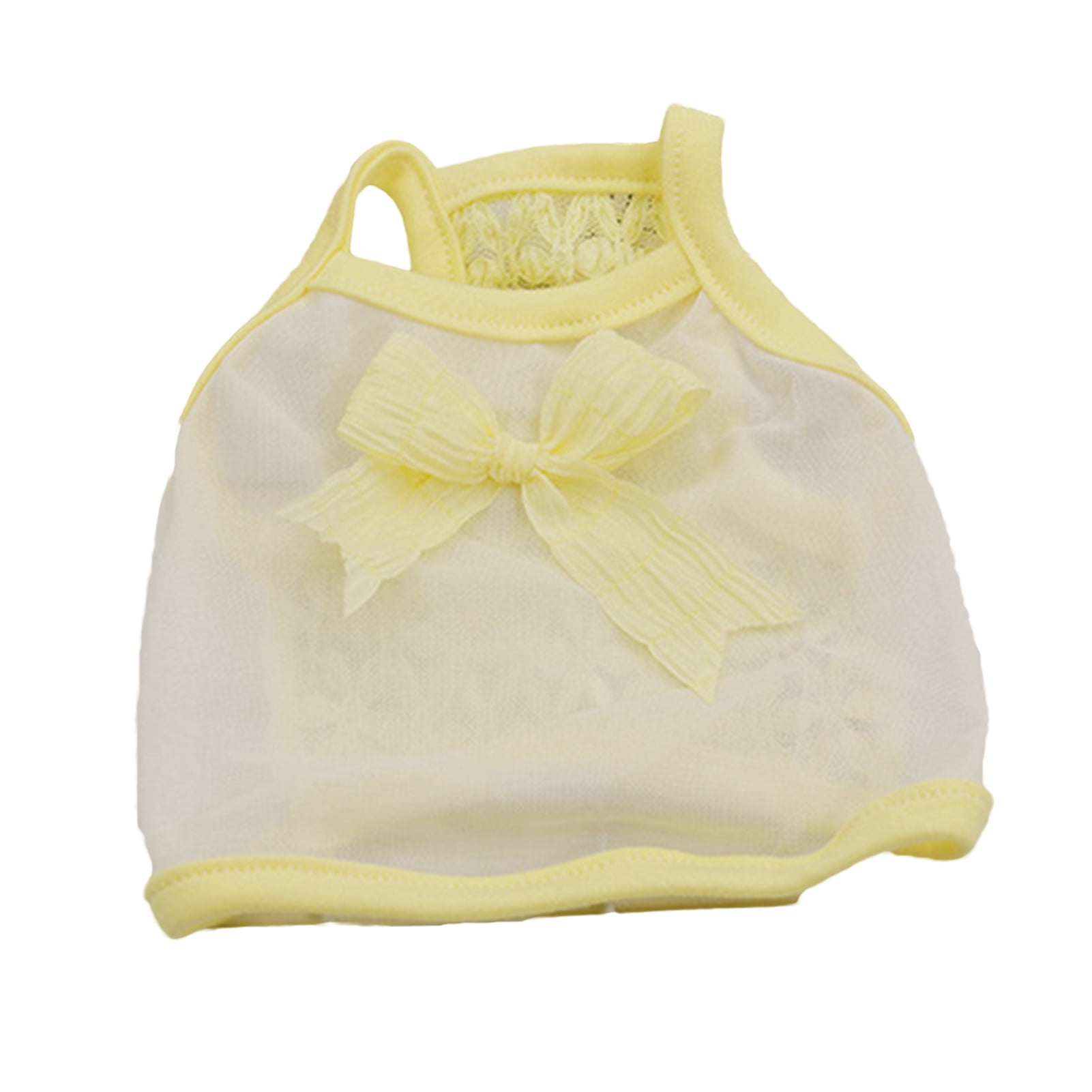 Dog Summer Clothes with Bow-knot Breathable Lace Sweet Suspender Puppy ...