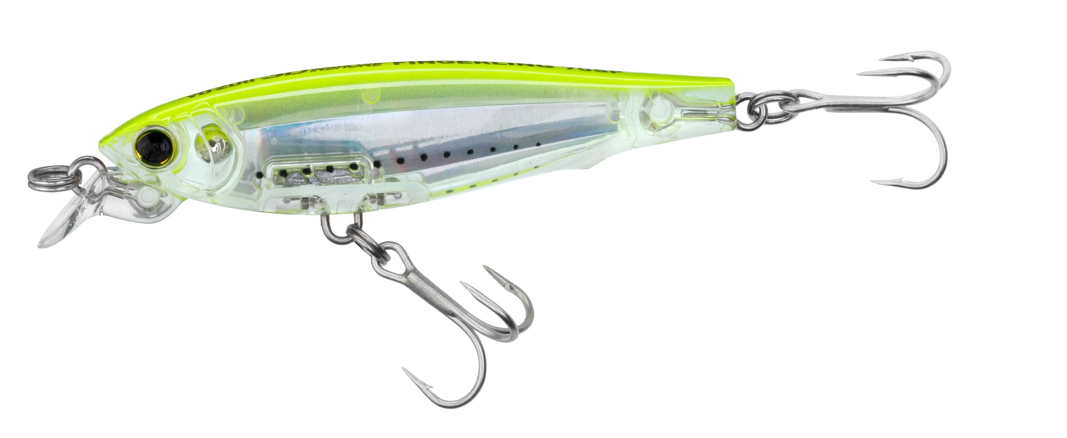 Yo-Zuri 3D Inshore Fingerling 70 Chartreuse Hard Bait, Fishing Lure ...