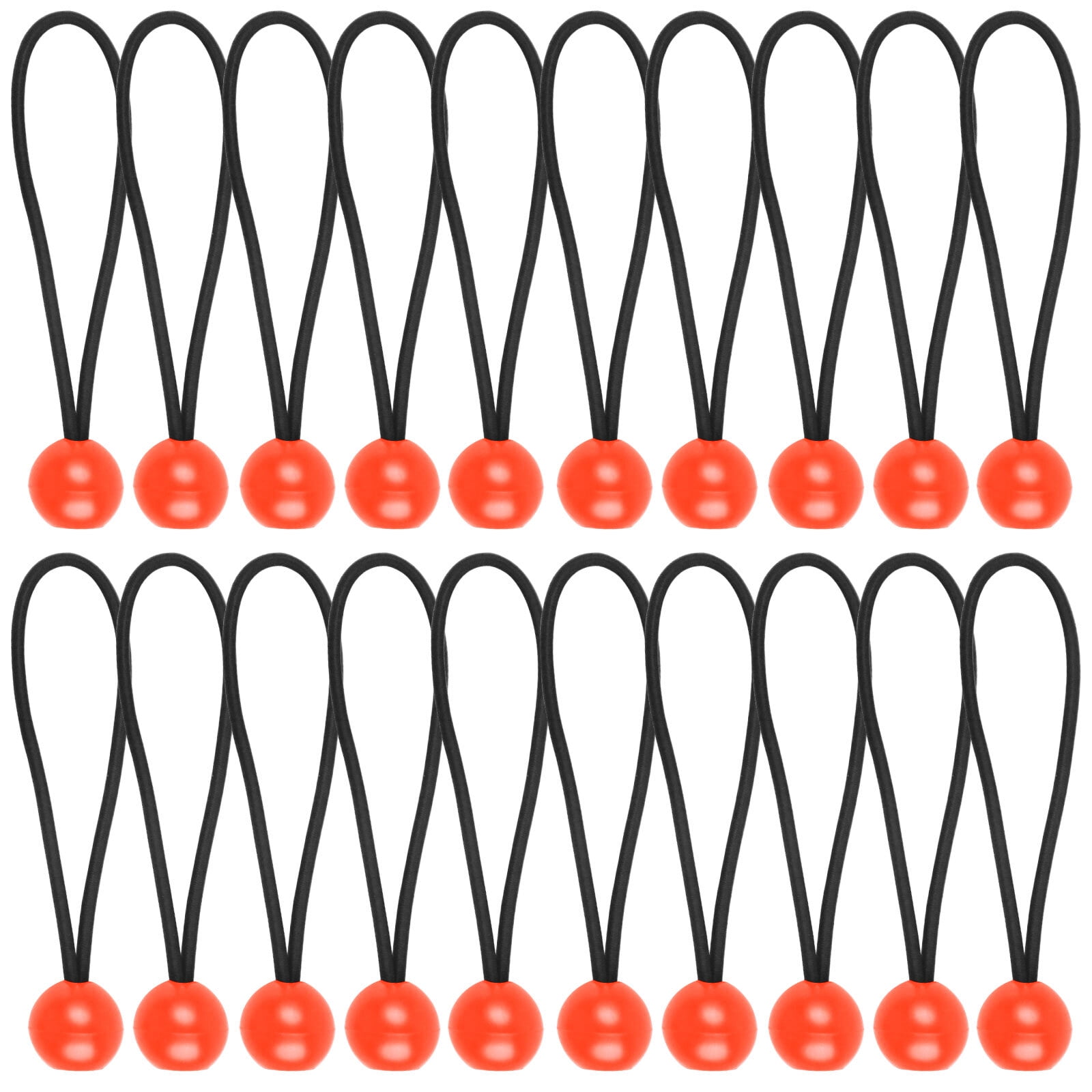SMOIVE 20pcs Balls Bungee Cords 6 inch Heavy Duty Tie Down Strap ...