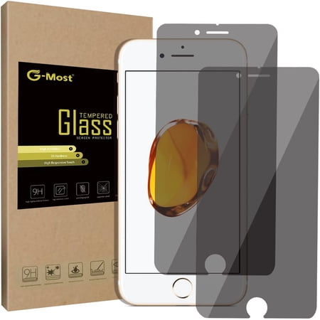 Privacy Screen Protector for iPhone 7 iPhone 8, [2-Pack] 2.5D Anti-Spy ...