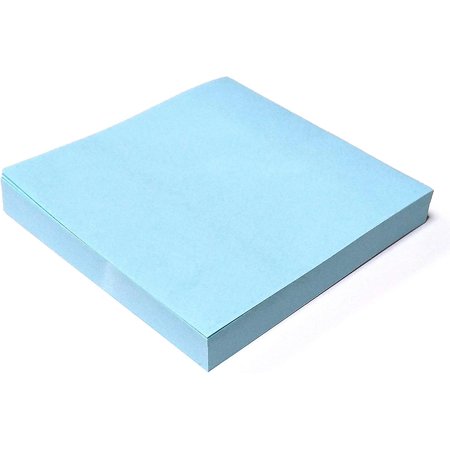 400 Quality Pastel Colours Removable Sticky Post It Notes 76x76mm 4 ...