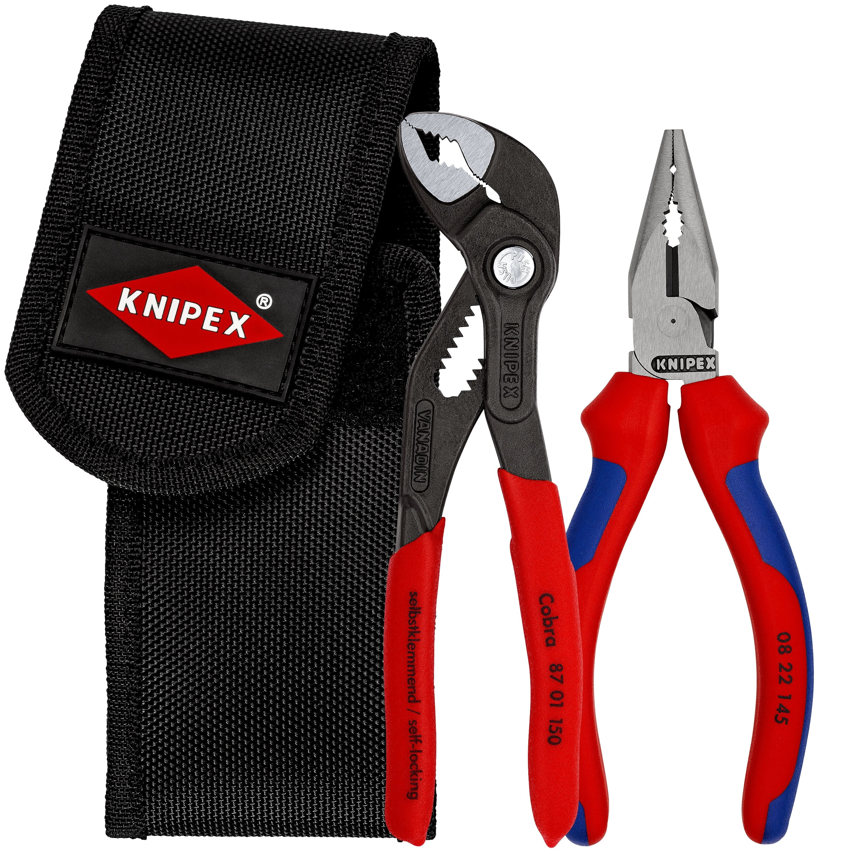 KNIPEX 00 20 72 V06 Kit de pinzas mini en portaherramientas para el ...