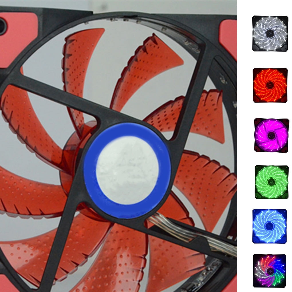Buy SummerX Ultra Silent LED Case Fans Fashion Light Up LED Cooling ...