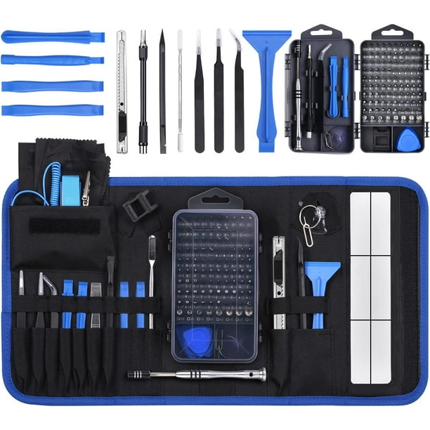 Computer Repair Tool Kit, Laptop Opening Tool, 135 IN 1 Professional PC ...