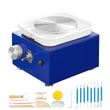 VEVOR Mini Pottery Wheel, for Kids or Beginners, 2 Turntables 2.6in/3 ...