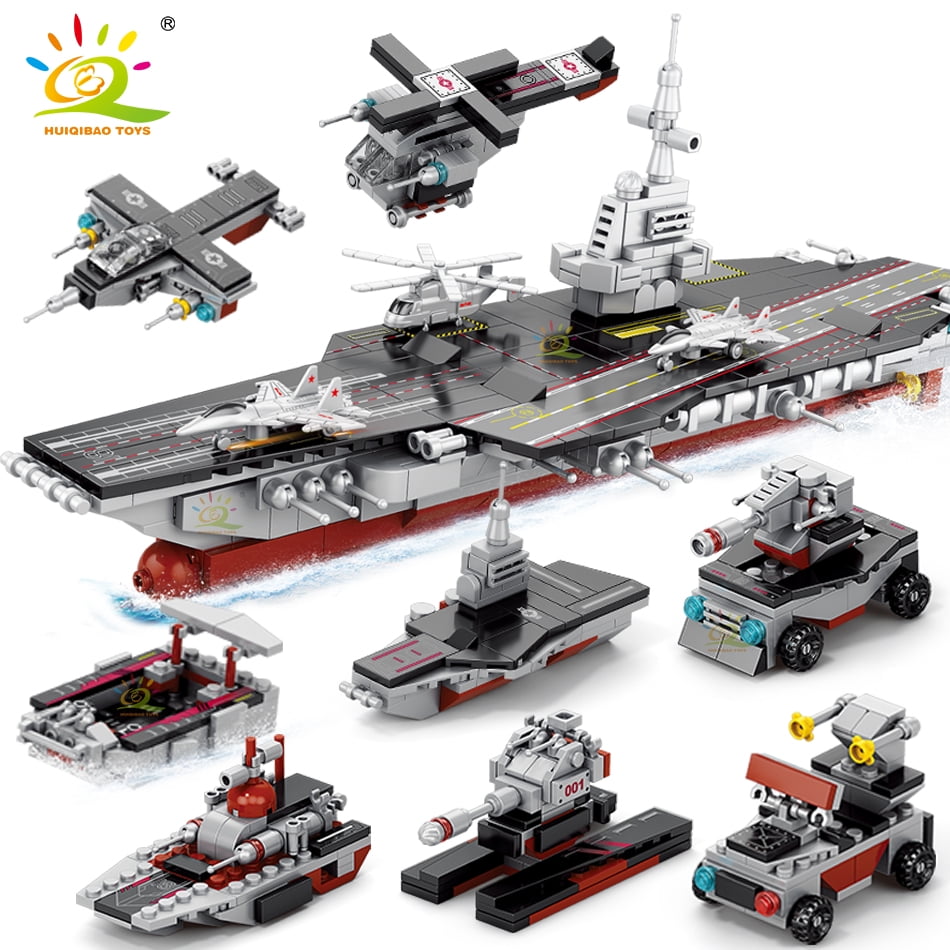 Click here for Unbranded Huiqibao 562pcs 8in1 Military Ship Aircr... prices