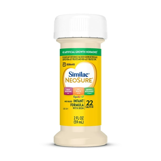 Similac NeoSure Premature Post-Discharge Ready-to-Feed Baby Formula, 2 ...