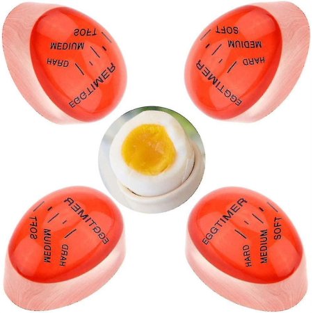 Hongchun Egg Cooking Timer, Of Color-changing Egg Timer(4 pcs) - Walmart.ca