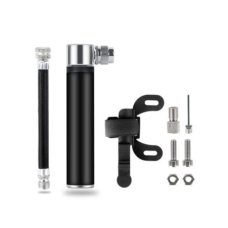 Guardoinrt Mini Air Pump 120PSI Hand Basketball Tire Inflator Aluminum ...