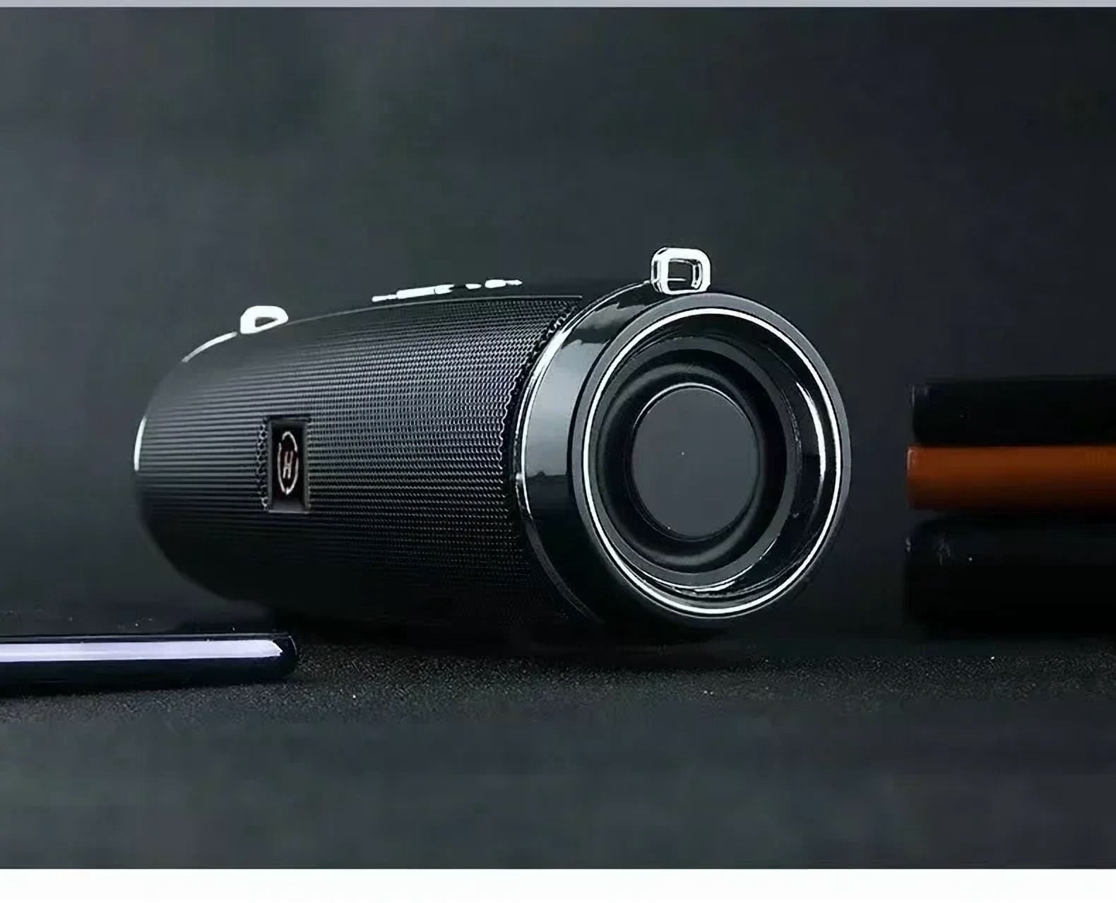 200W Portable Bluetooth Speaker IPX7 Waterproof Outdoor HIFI Pillar ...