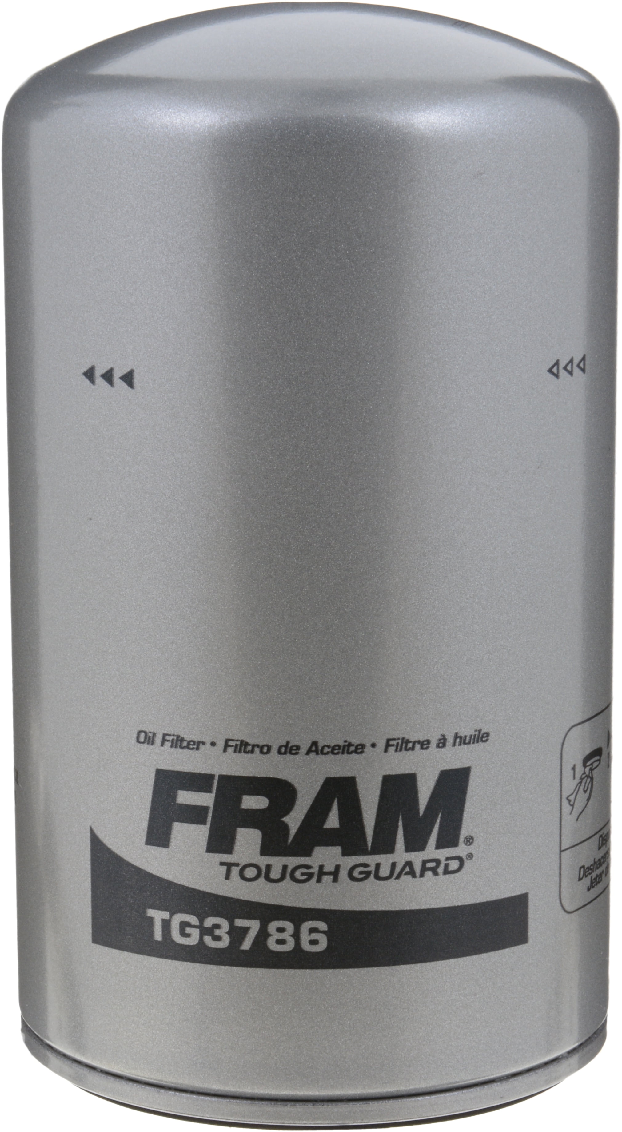 FRAM Tough Guard Filter TG3786, 15K mile Change Interval Oil Filter