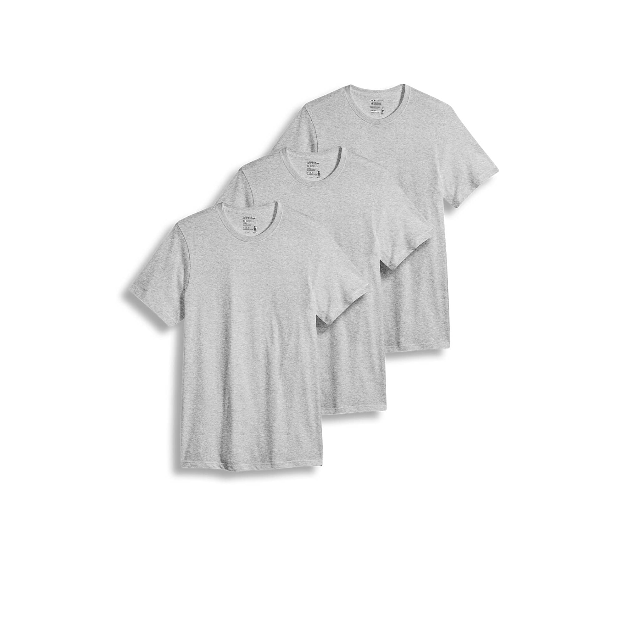 Click here for Jockey Classic Crew Neck Undershirt - 3 Pack prices