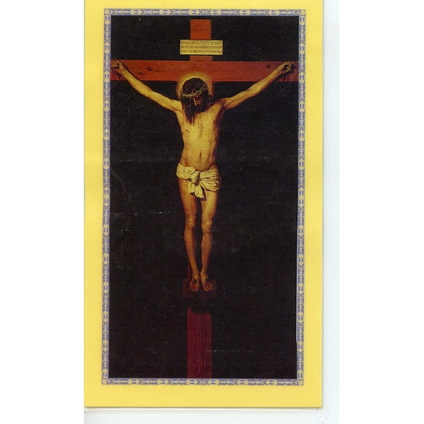 The Stations of the Cross holy card - laminated - Pack of 25 - Walmart.com
