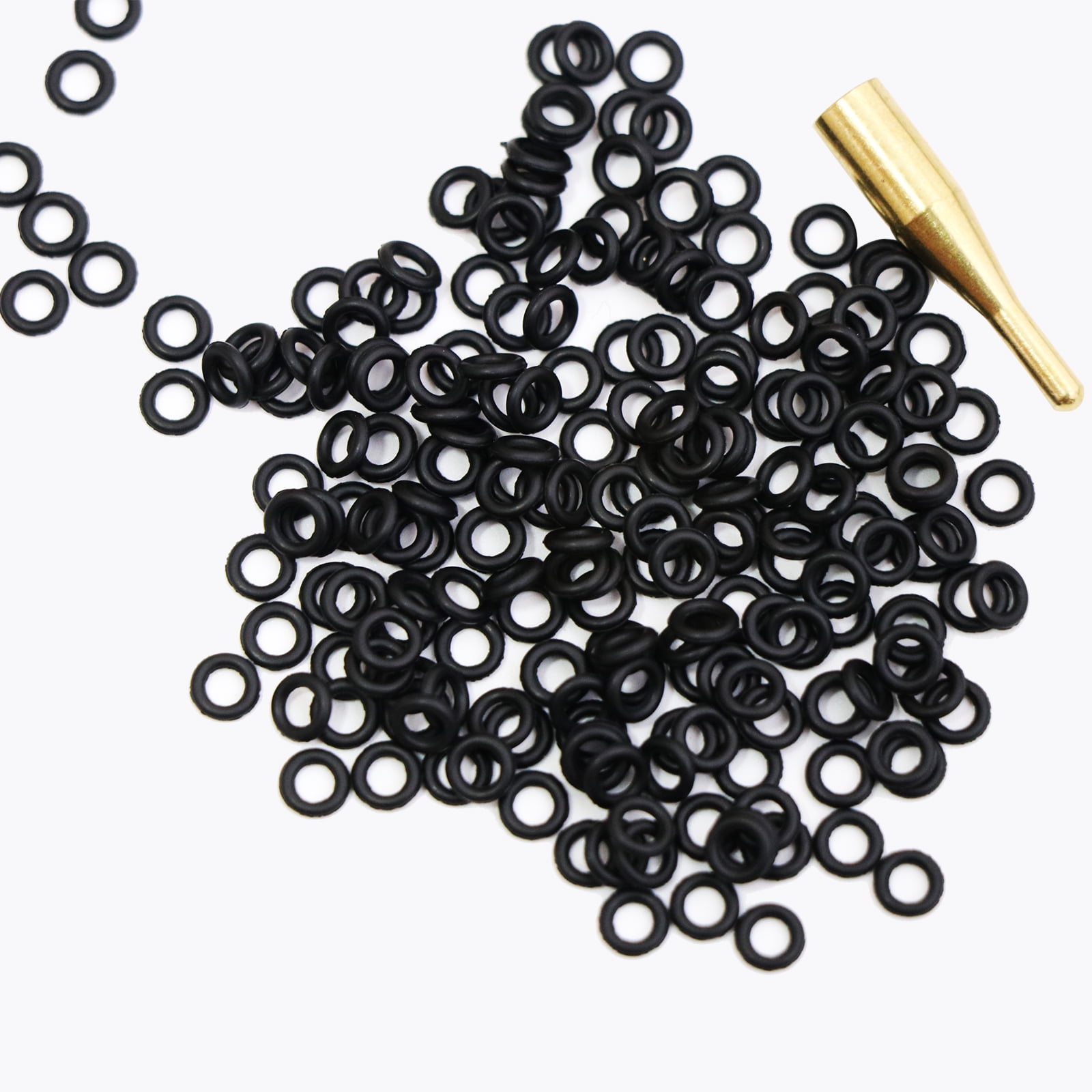 LeFeng 200 Pcs Dart Shaft O-Rings&Steel Rings, Non-Slip for Plastic ...