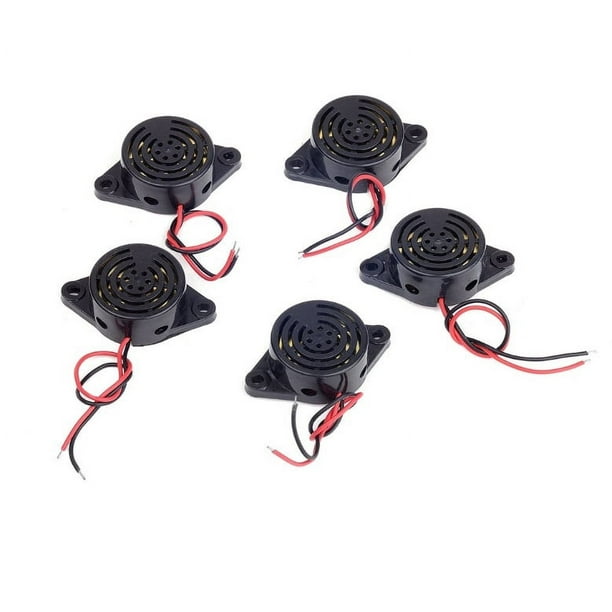 Hongchun Buzzer Alarm DC3-24V Active Piezo Electronic Brozzer Beeper ...