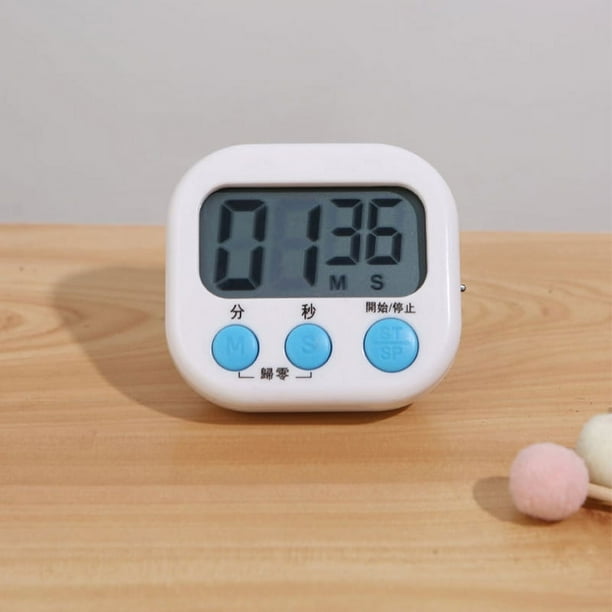 Digital Clock Timer Classroom Kitchen Magnetic Stopwatch for Kids ...