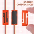 Uxcell 20Pcs Servo Extension Cable Clips, Servo Cable Safety Connector ...