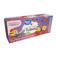 Go-GURT Protein Kids Low Fat Yogurt Value Pack, 2 lbs (16 Tubes ...