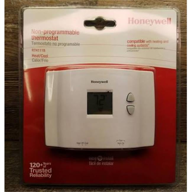 Honeywell Consumer Basic Non-Programmable Thermostat Heating & Cooling ...