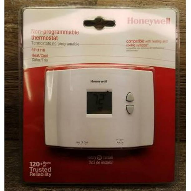 Honeywell Consumer Basic Non-Programmable Thermostat Heating & Cooling ...