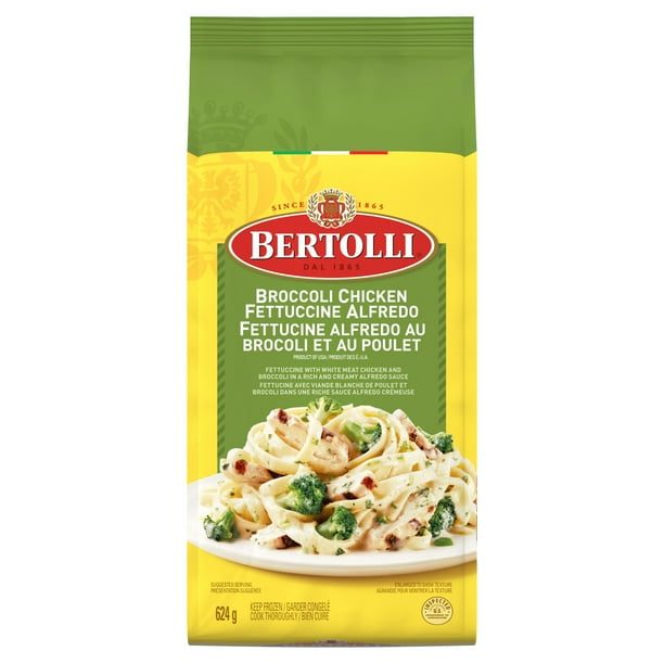 Bertolli Chicken Broccoli Fettuccine Alfredo, Broccoli Fettuccine Alfredo - Walmart.ca