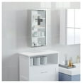 12x24" Lockable Medicine Cabinet, Stainless Steel Wall Mount Medical ...