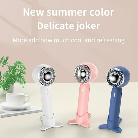 Desktop Portable Fan with Handle Brushless Motor Rechargeable Fans Air ...