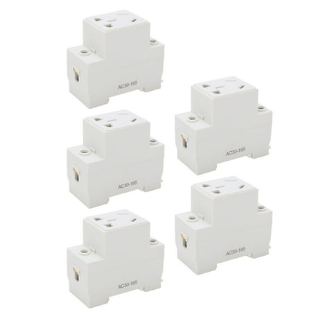 Guide Rail Socket,Power Socket 5 Hole Modular Socket Power Socket ...