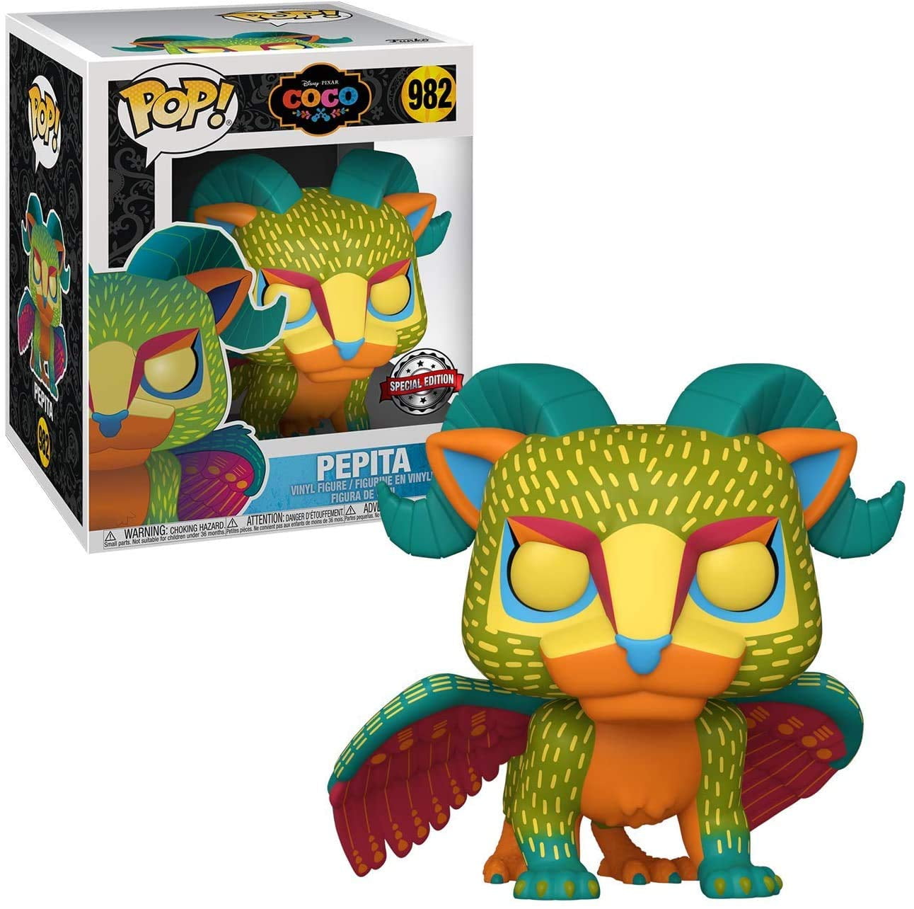 Funko Pop! Coco Pepita Glow in The Dark 6 Inch Exclusive Figure GITD ...