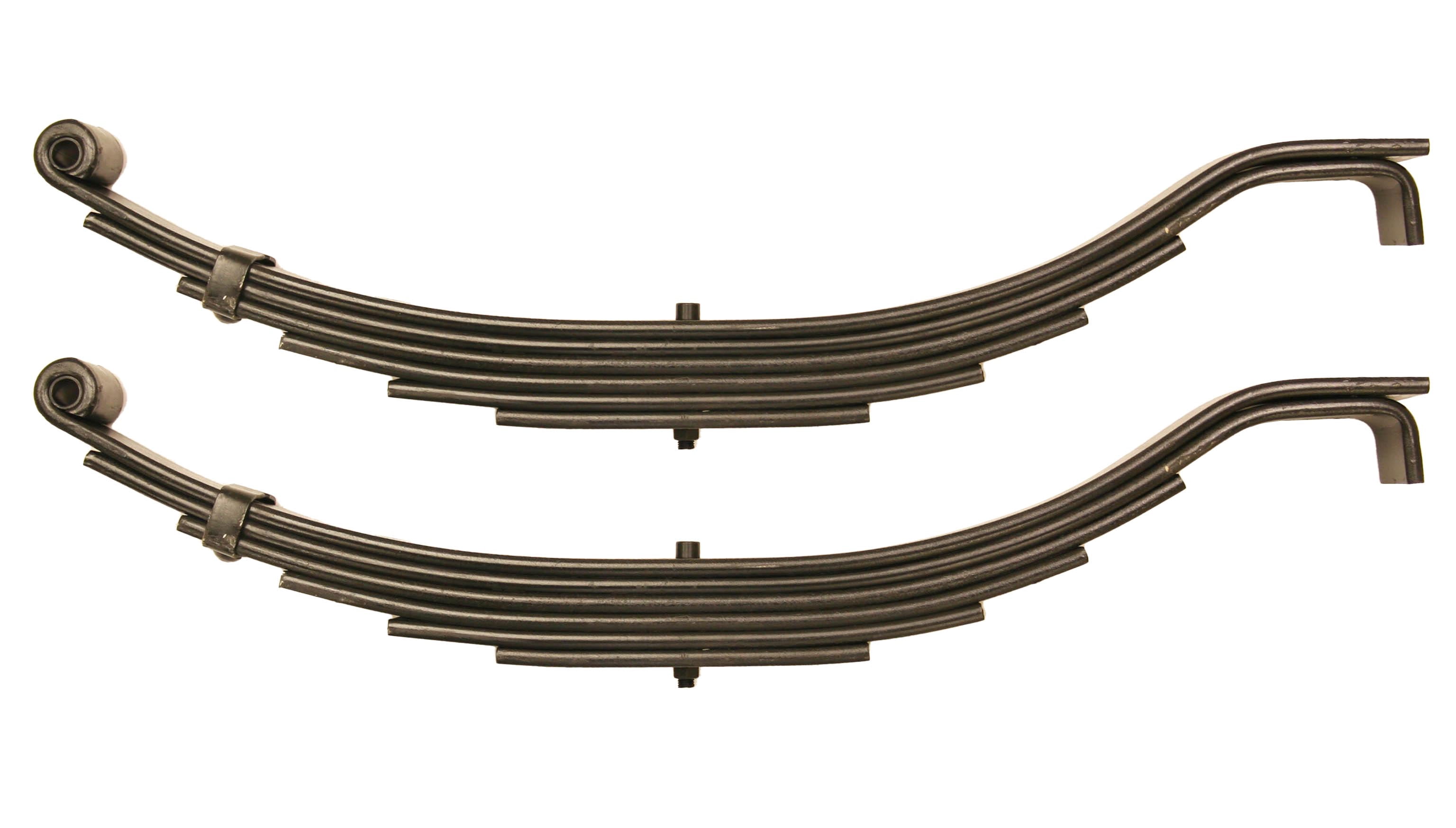 LIBRA Trailer Leaf Spring 6 Leaf Slipper 4000# Capacity for 8000# 8K ...