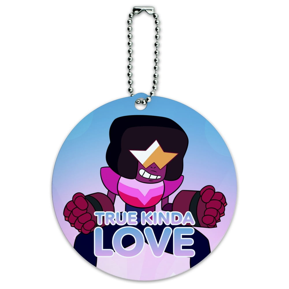 Steven Universe Garnet True Kind of Love Round Luggage ID Tag Card ...