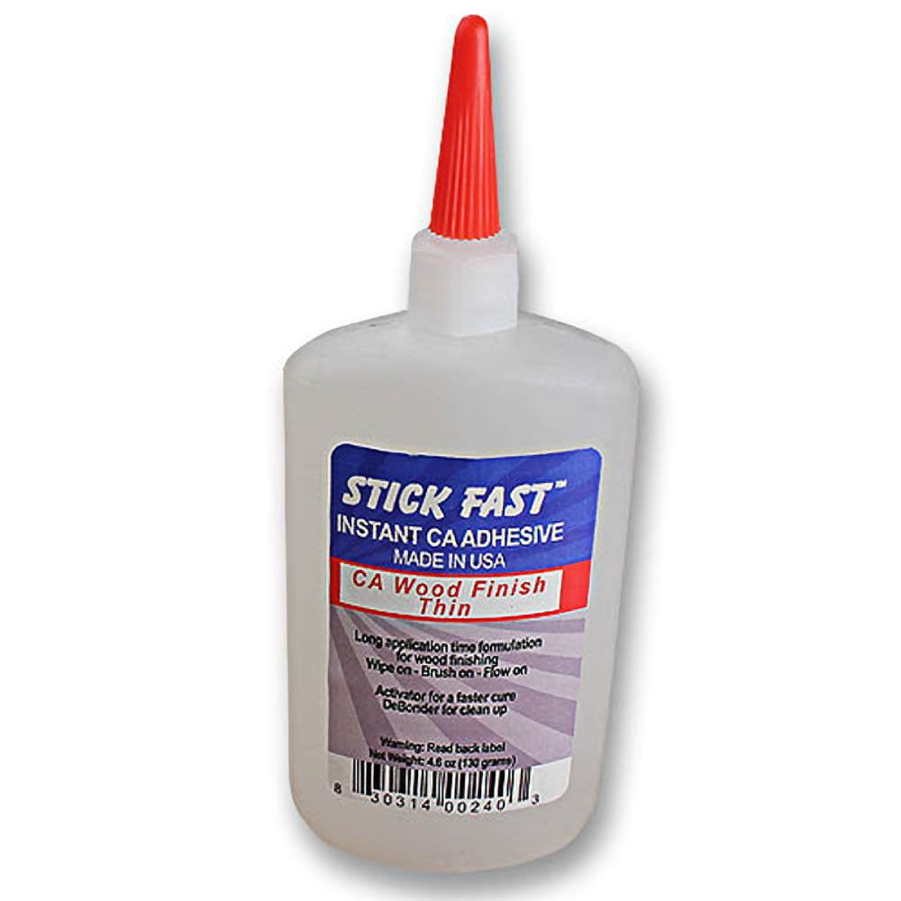 Stick Fast 240 Ca Wood Finish, 4.6 Oz Capacity, Thin - Walmart.com