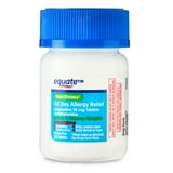 Equate Allergy Relief Loratadine Tablets 10 mg, Antihistamine, 300 ...