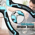 SHALL Hobby Metal Jewelers Kit: 6-Piece Mini Pliers Set for Crafts ...