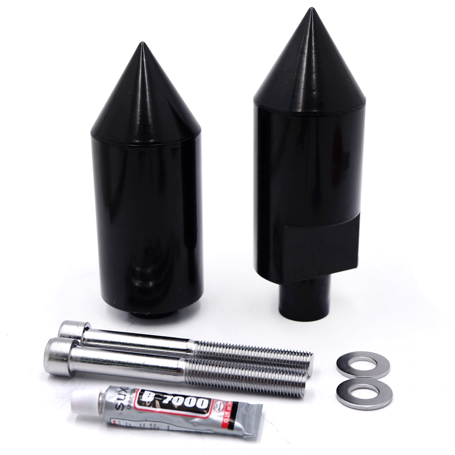 HTTMT- Billet Aluminum Spike Sport Bike Frame Sliders For 2005-2006 ...