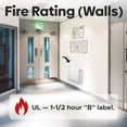14” x 14” Un-Insulated Fire Rated Metal Access Panel with 1” Flange, 16 ...