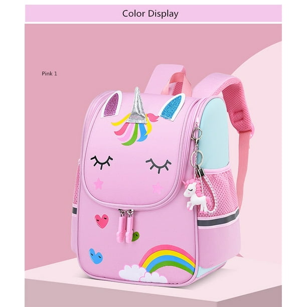 Primary Student Backpack Cartoon Kindergarten School Back Pack Children ...