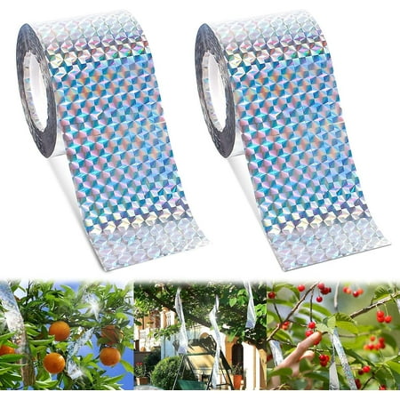 Lepai Bird Repellent Tape Set Of 2 Tapes X 80m X 4.8cm - Scarecrow Bird ...
