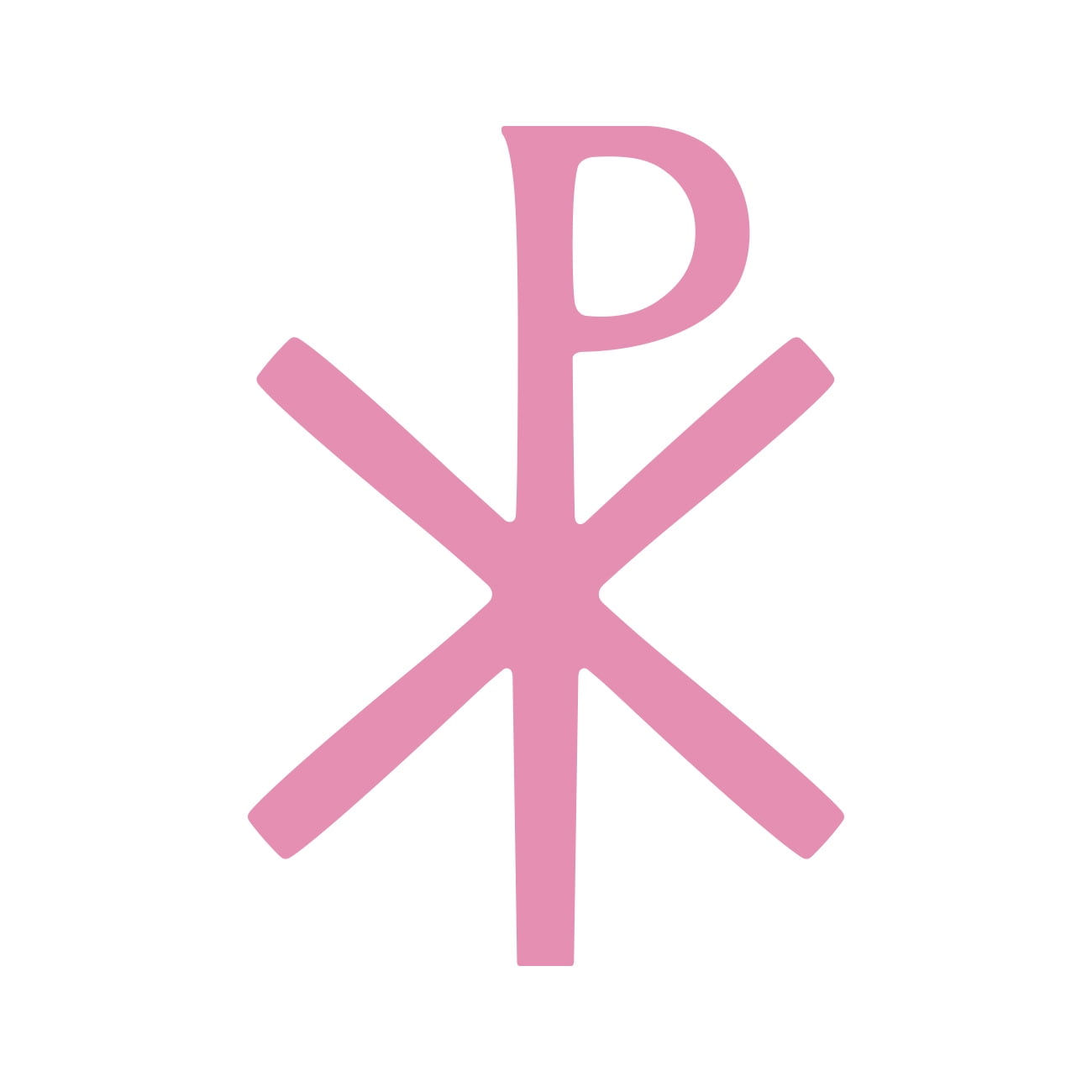 Chi Rho Laberum Symbol Sticker Decal Die Cut - Self Adhesive Vinyl ...