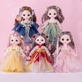 Darzheoy 7 inch Princess Girl Mini Dolls, Small Princess Dolls, Little ...