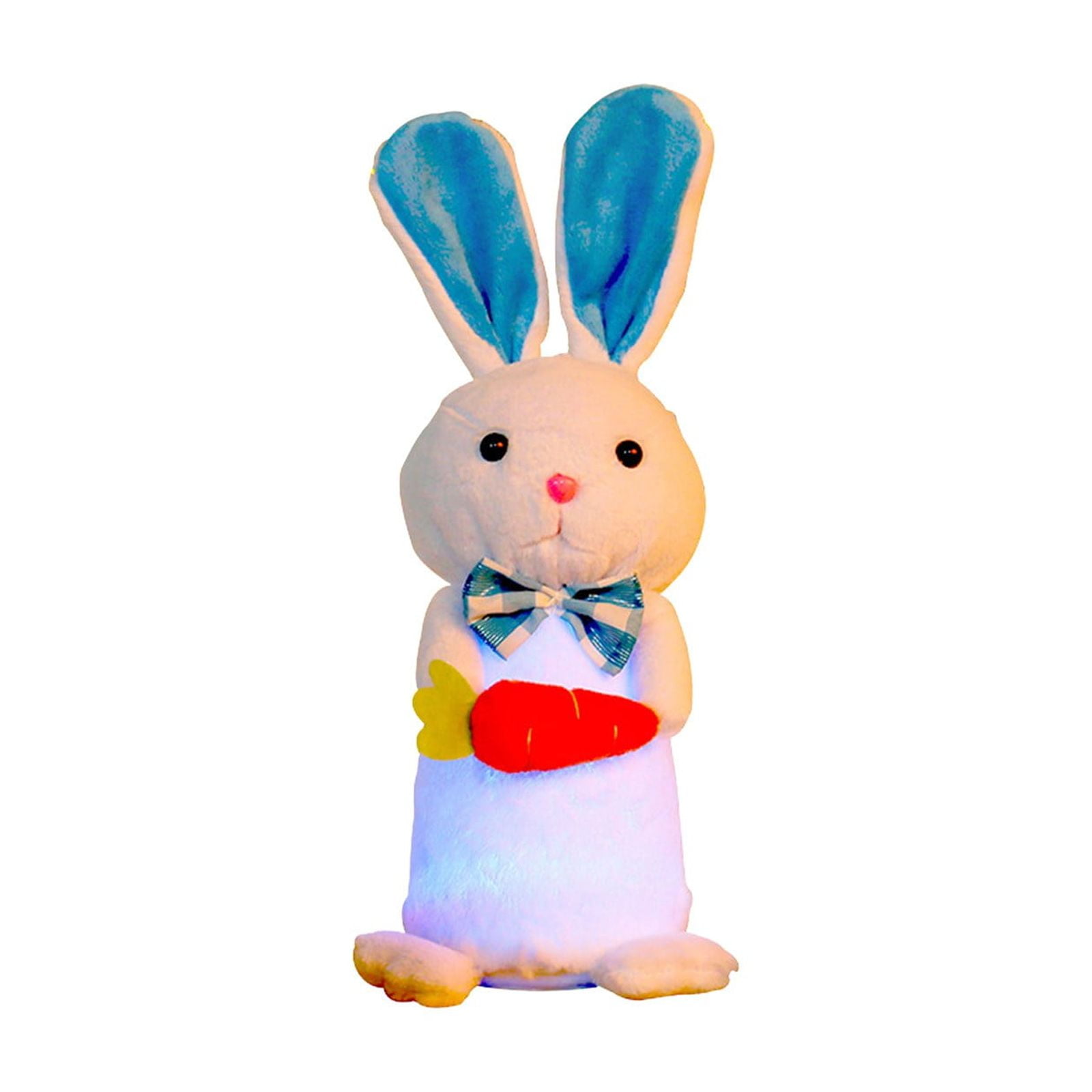 Stuffed Easter Bunny, Easter Bunny Decorations Glowing Bunny ...