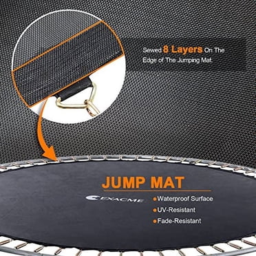 Skywalker Trampolines 12' UV-Protected Jump Mat with 72 V-Rings and ...