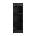 Dtwnek 12 Inch Wall Cabinet with Single Door and 3 Inner Shelf ...