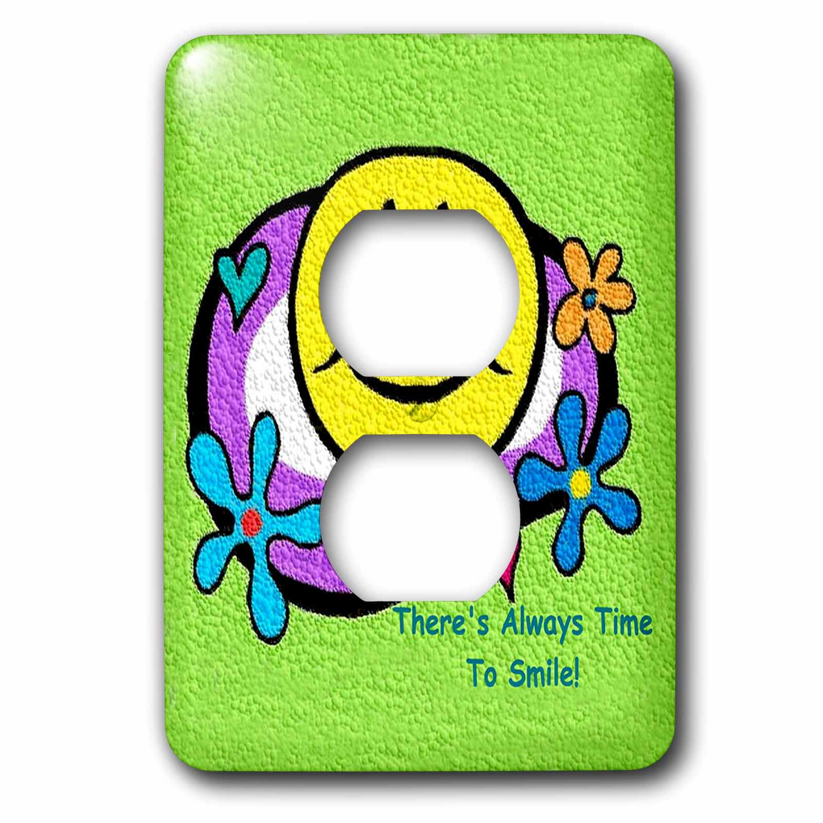 smiling Face 2 plug outlet cover lsp-903-6 - Walmart.com