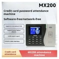 Time Clock,5.0 MX200-ID 125khz Card Attendance System SSR Proximity ...