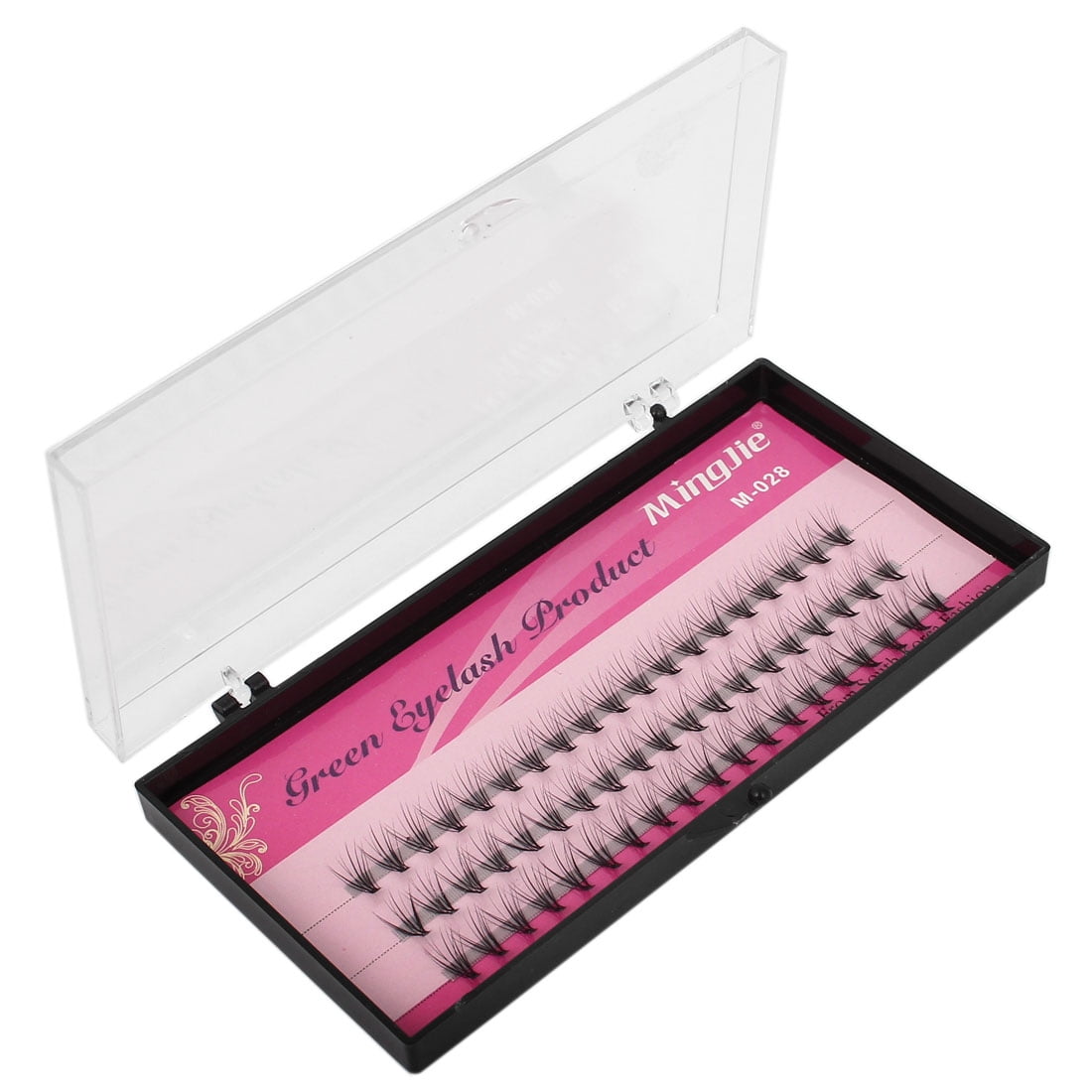 Unique BargainsLady Makeup Synthetic DIY Cross Natural False Eyelash ...