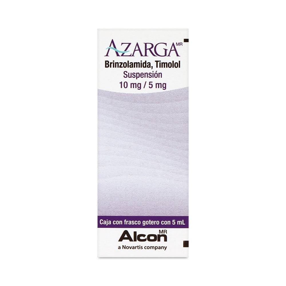 Azarga Brinzolamida, Timolol frasco gotero 10 mg/5 mg 5 ml | Walmart en ...