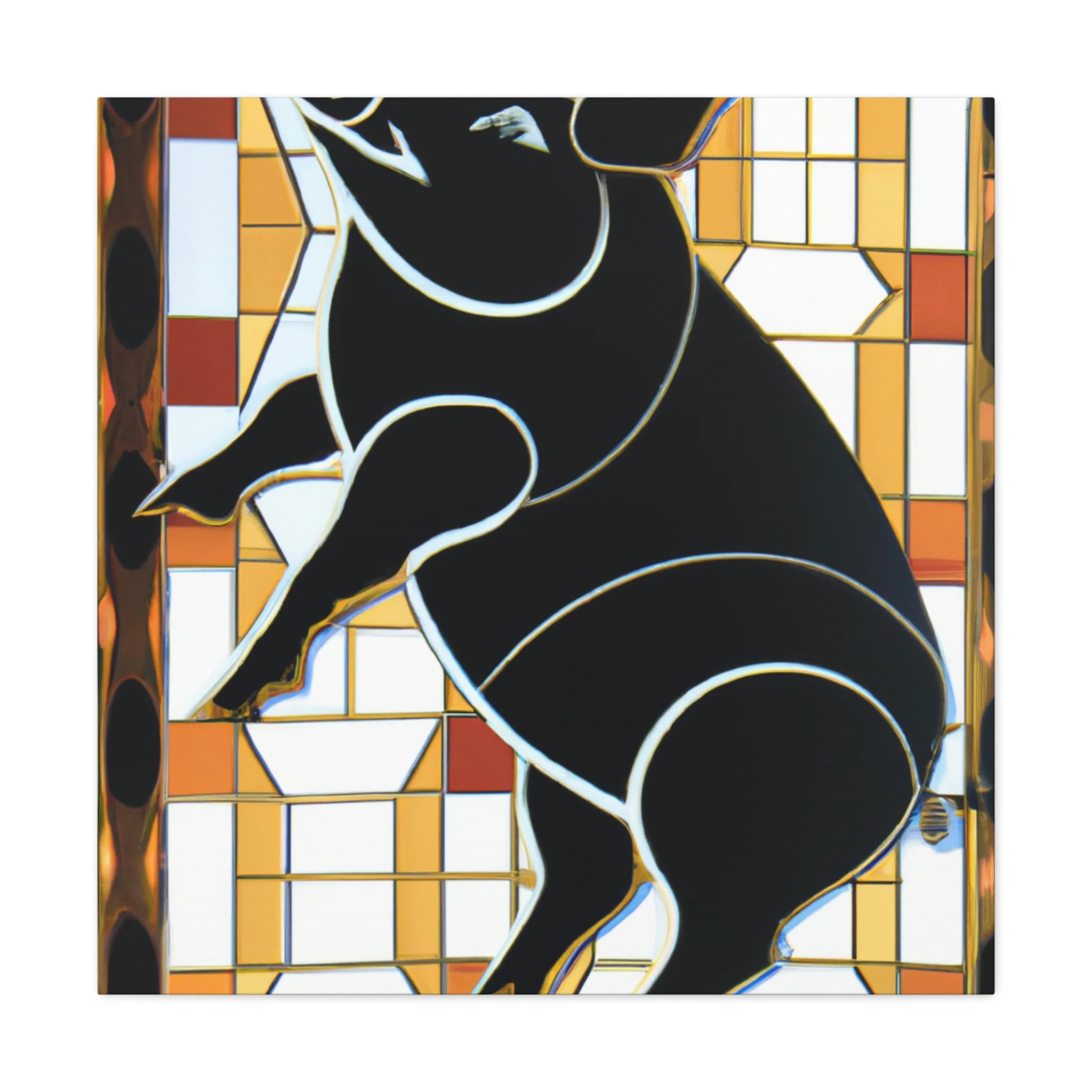Ceramic Cosmic Piglet - Canvas - Walmart.com
