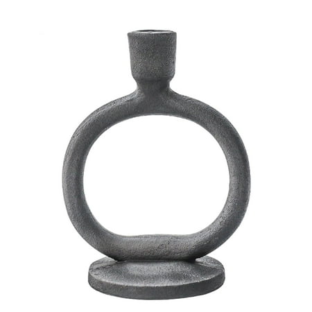 Retro Pillar Candle Holder Candleholder Stable Round Base Candle Stand ...