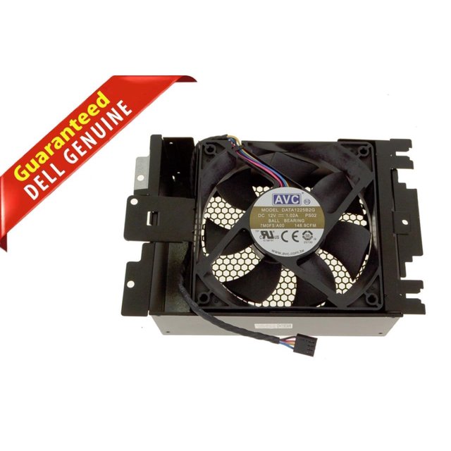 Dell Alienware Aurora R5 R6 Desktop Top Case Cooling Fan W/Bracket ...